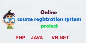 Online course registration system project PHP, VB.Net, Java | CodeCreator.org